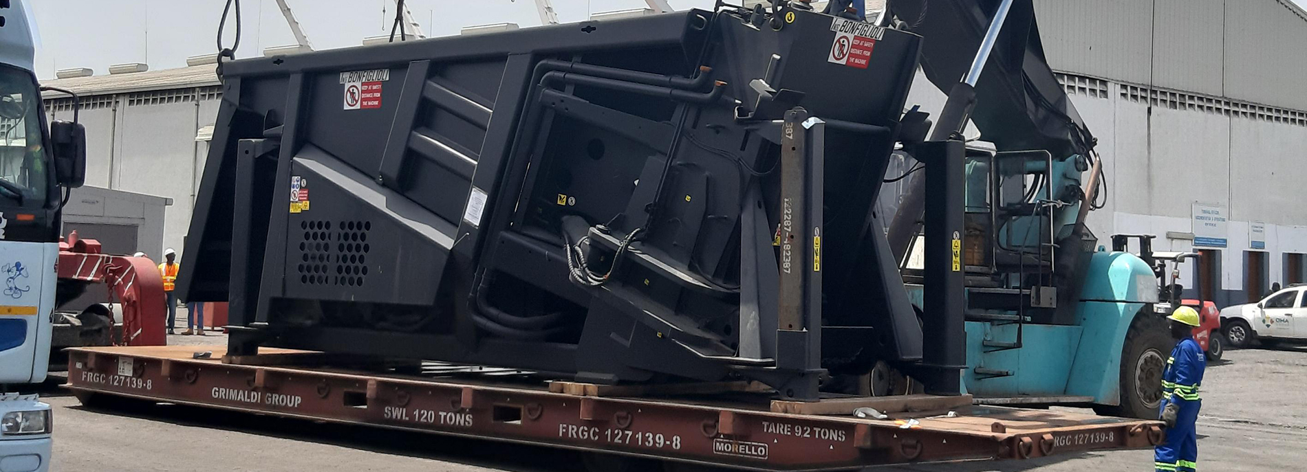 Heavy Lift - factory refurbishment in Ghana - OMA Group