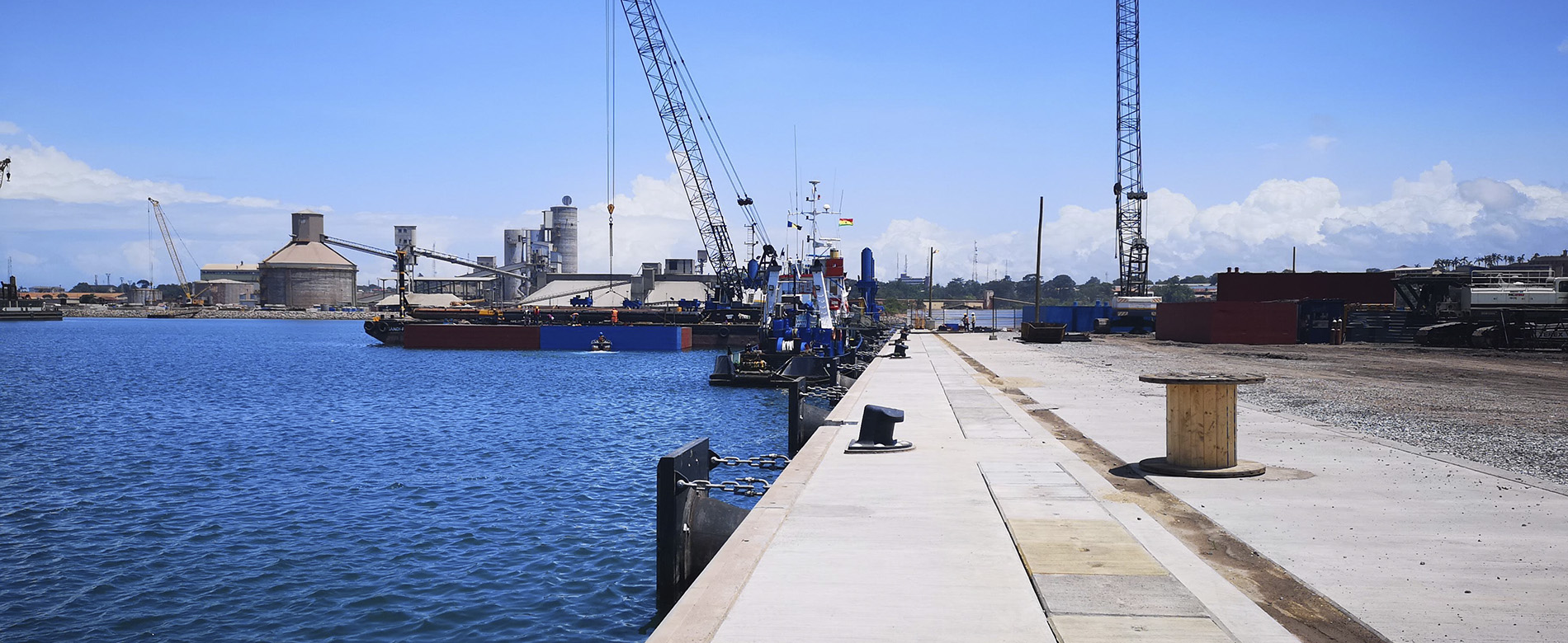 New Bulk Jetty at Takoradi - OMA Group